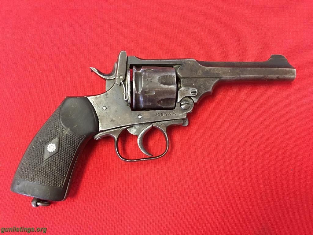 Gunlistings.org - Pistols Webley .38 Cal Revolver Missing Firing Pin Gunlistings.org - Pistols Webley .38 Cal Revolver Missing Firing Pin