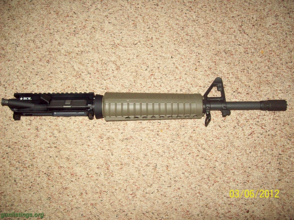 Gunlistings.org - Rifles BCM 14.5 Midlegth Upper UNFIRED Gunlistings.org - Rifles BCM 14.5 Midlegth Upper UNFIRED