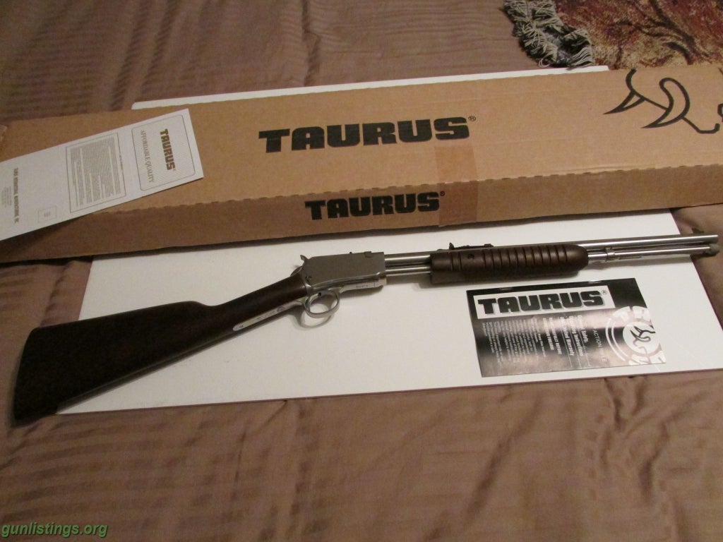 Gunlistings.org - Rifles Taurus Model 62 .22 Pump SS Gunlistings.org - Rifles Taurus Model 62 .22 Pump SS