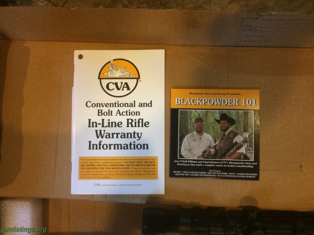 Gunlistings.org - Rifles CVA Staghorn 50 Cal Muzzleloader Gunlistings.org - Rifles CVA Staghorn 50 Cal Muzzleloader